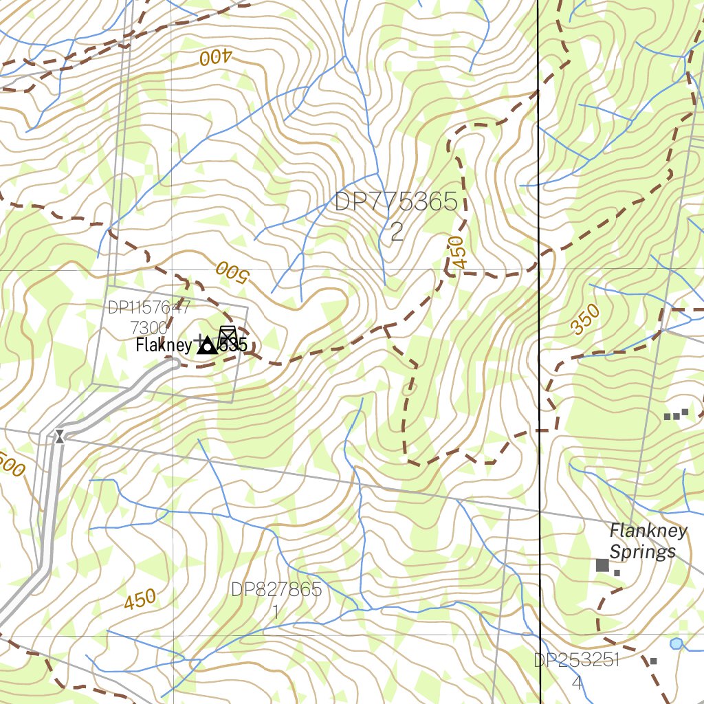 Big Springs 8327-2N Map by NSW Government Spatial Services | Avenza Maps
