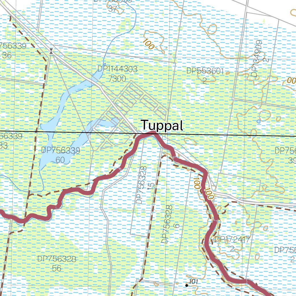 Blighty 7926-N Map by NSW Government Spatial Services | Avenza Maps