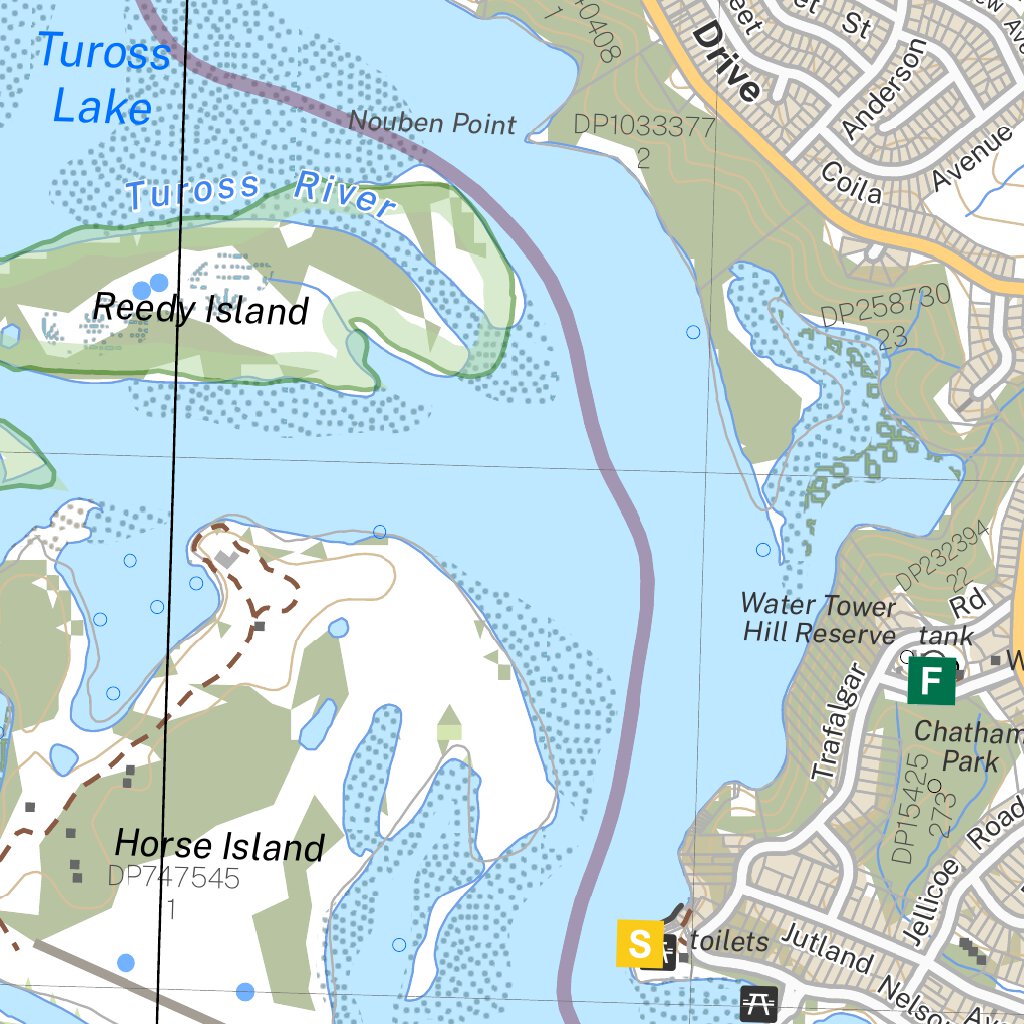 Bodalla 8925-4N Map by NSW Government Spatial Services | Avenza Maps