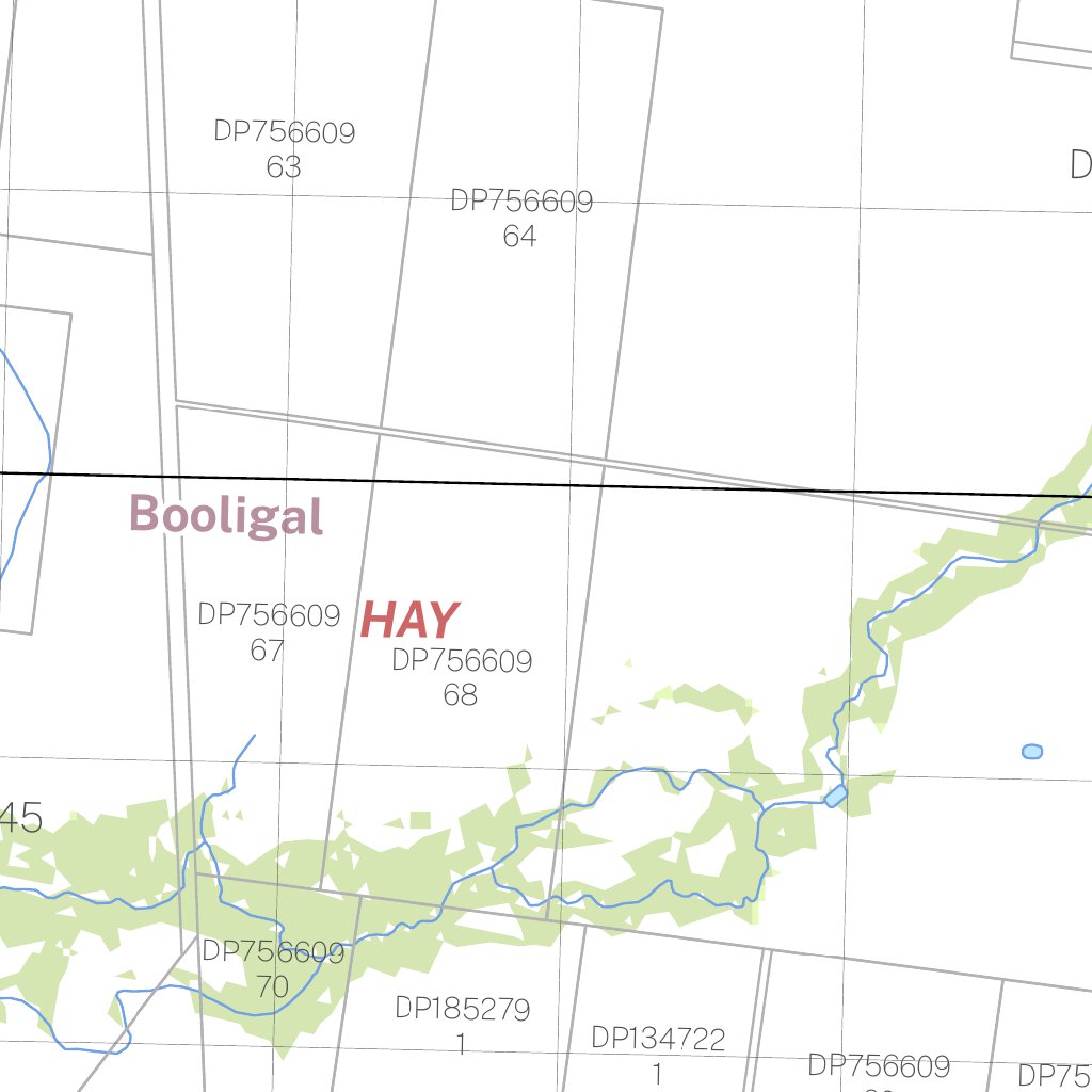 Booligal 7830-S Map by NSW Government Spatial Services | Avenza Maps