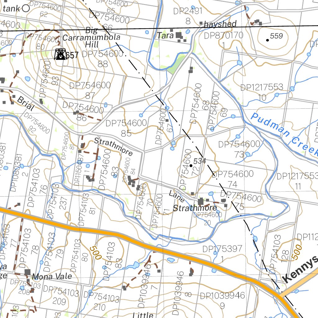 Boorowa 8629-S Map by NSW Government Spatial Services | Avenza Maps