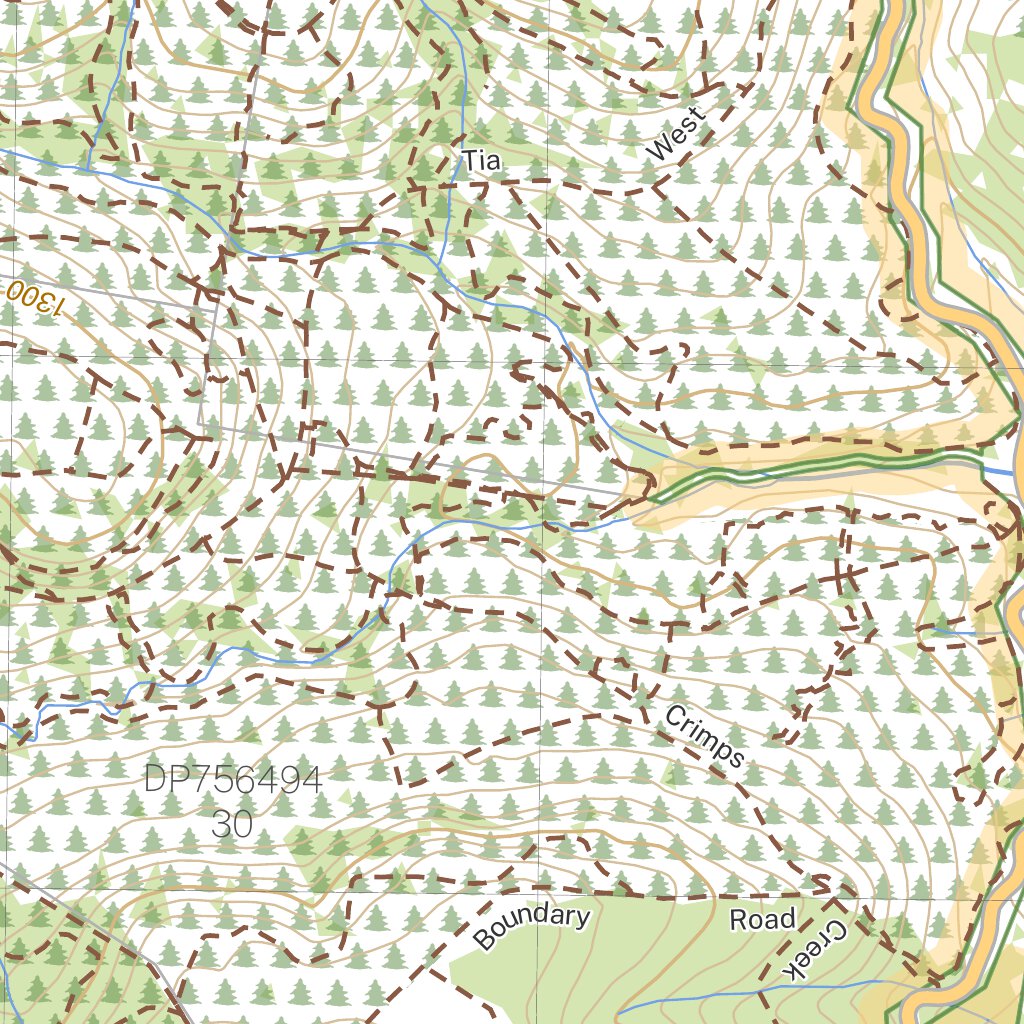 Branga Plains 9235-3N Map by NSW Government Spatial Services | Avenza Maps