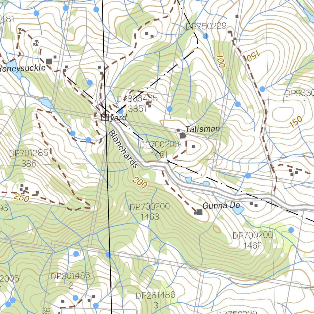 Brogo 8824-1N Map by NSW Government Spatial Services | Avenza Maps