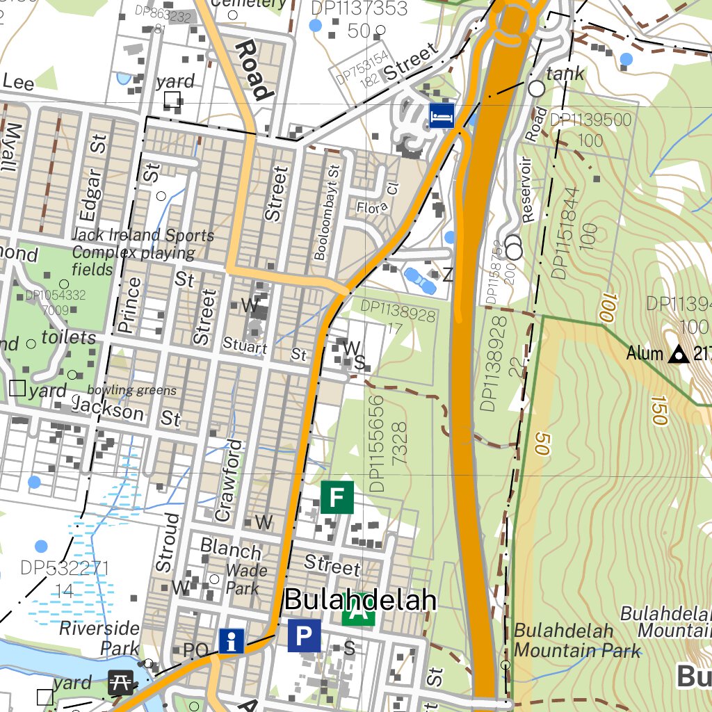 Bulahdelah 9333-3S Map by NSW Government Spatial Services | Avenza Maps