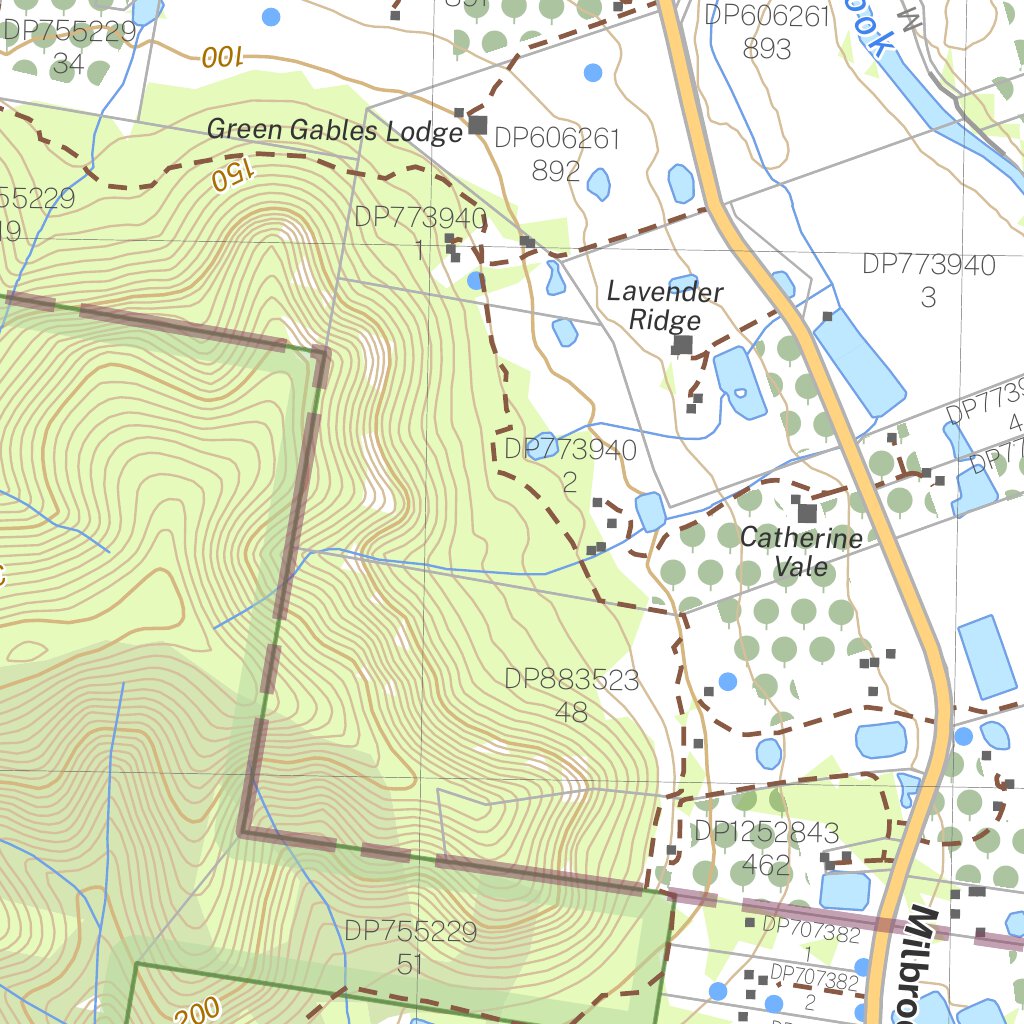 Bulga 9132-4S Map by NSW Government Spatial Services | Avenza Maps