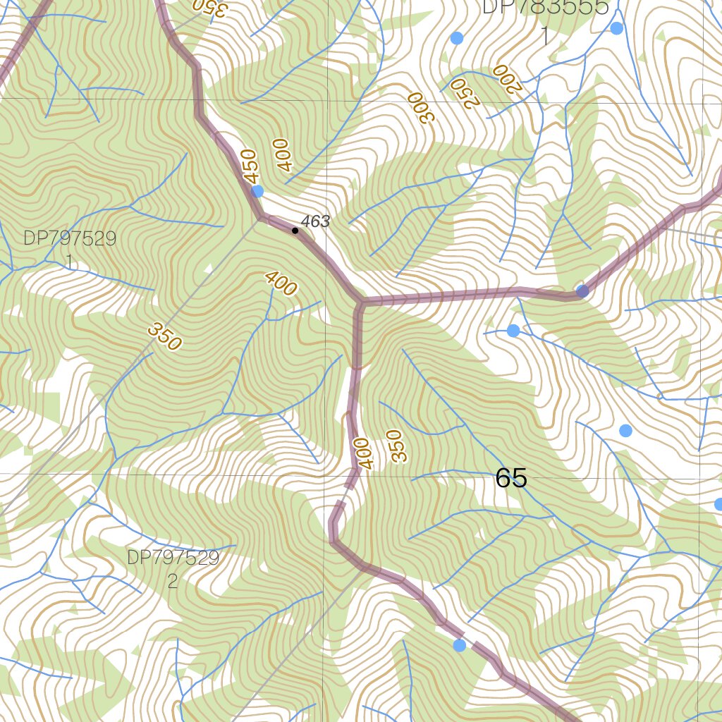 Bundook 9334-3S Map by NSW Government Spatial Services | Avenza Maps