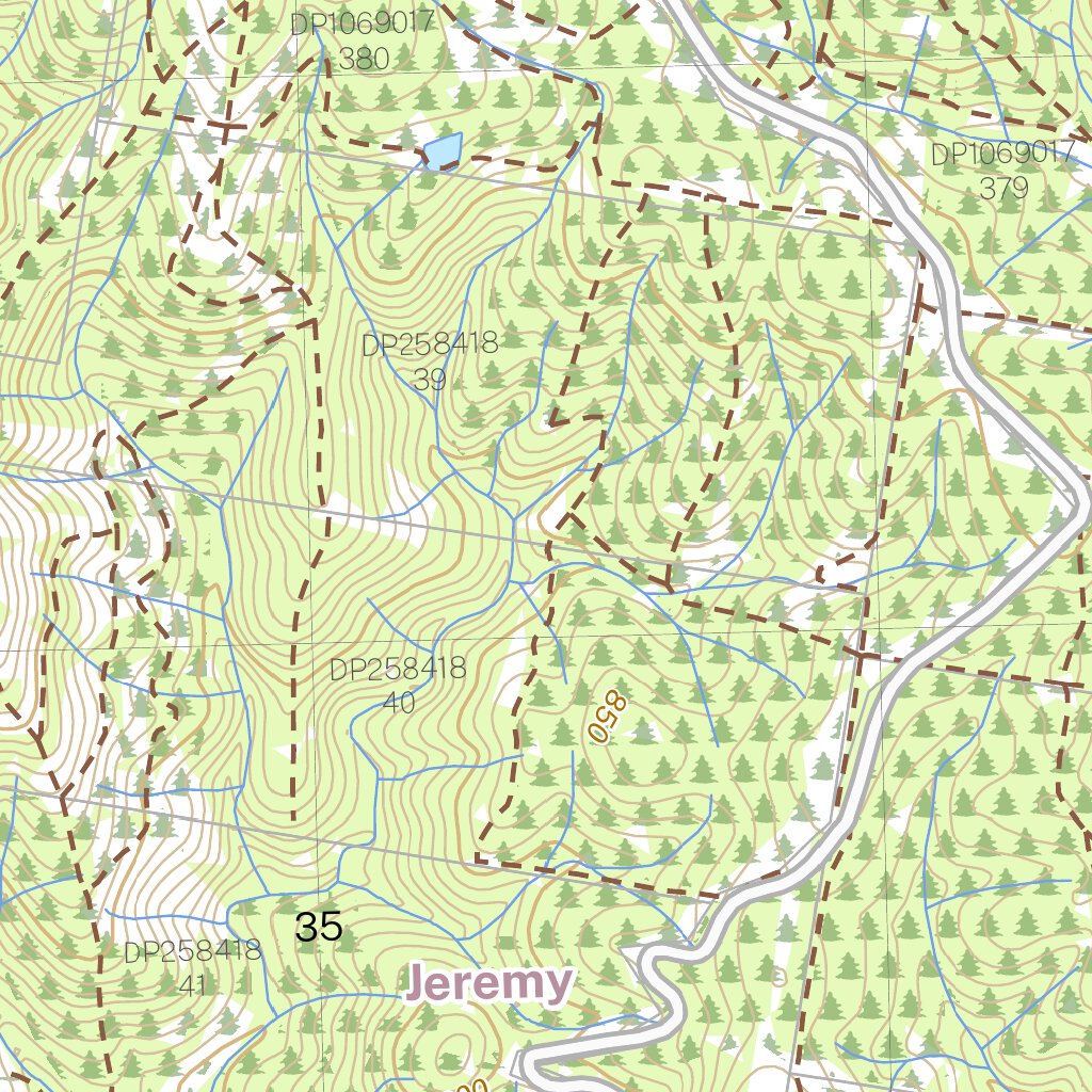 Burraga 8830-3S Map by NSW Government Spatial Services | Avenza Maps