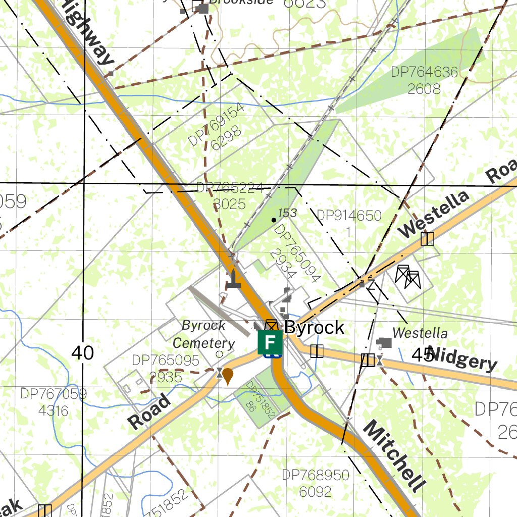 Byrock 8136 Map by NSW Government Spatial Services | Avenza Maps