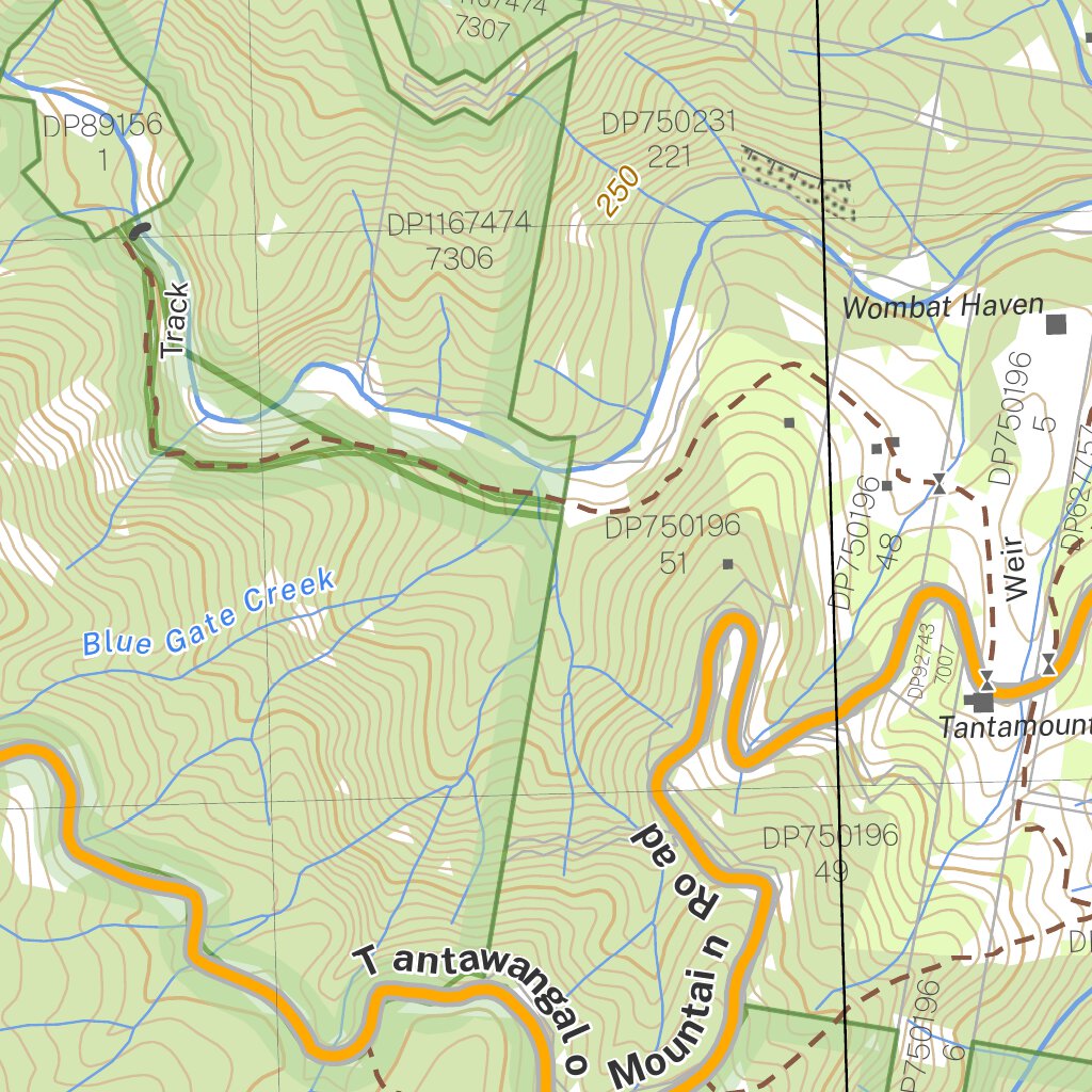 Candelo 8824-3N Map by NSW Government Spatial Services | Avenza Maps
