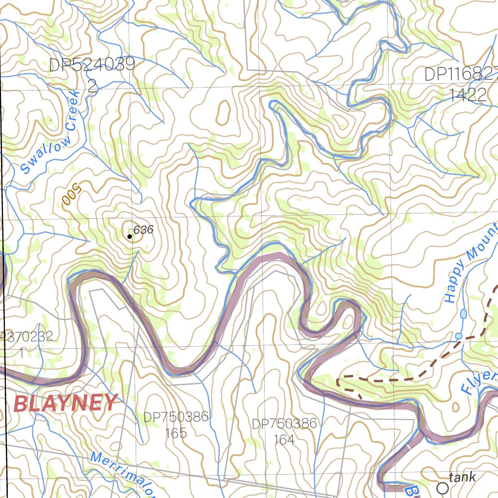 Canowindra 8630-N Map by NSW Government Spatial Services | Avenza Maps