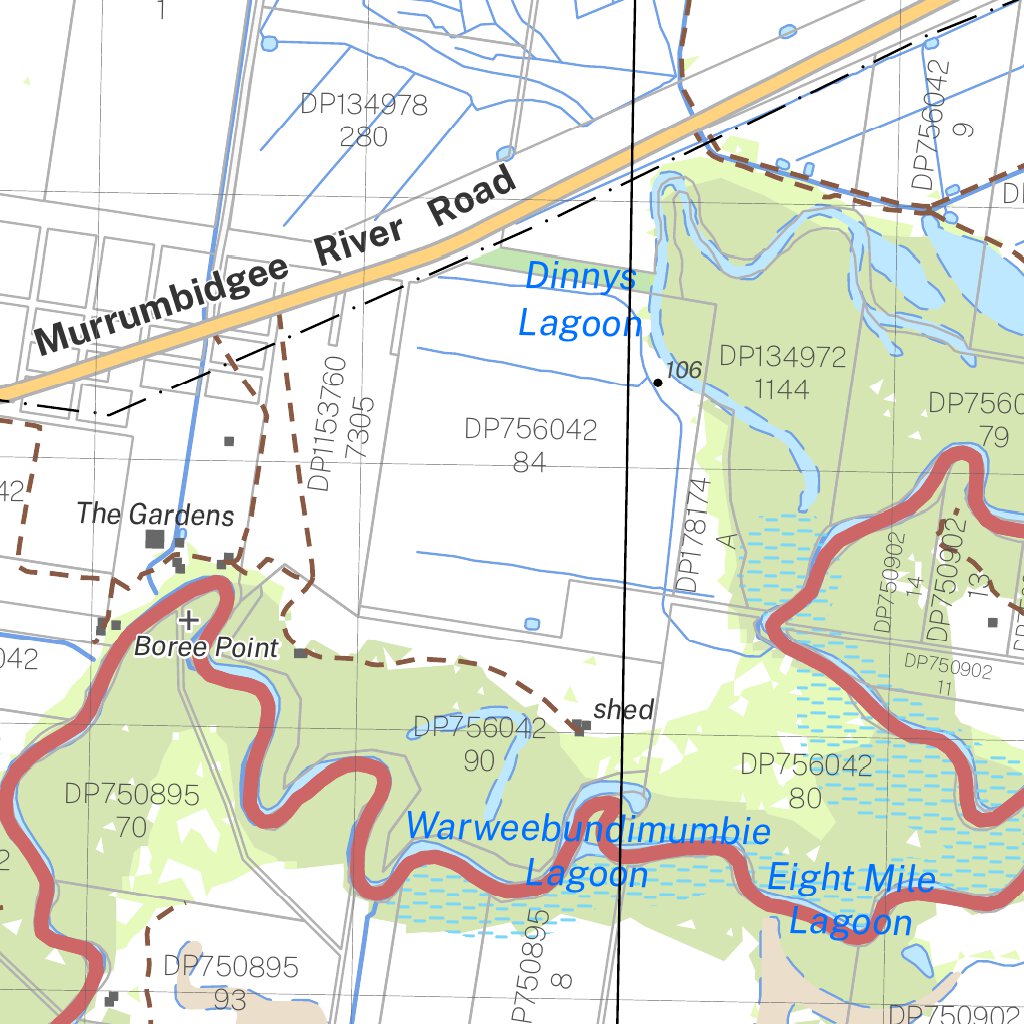 Carrathool 7929-S Map by NSW Government Spatial Services | Avenza Maps