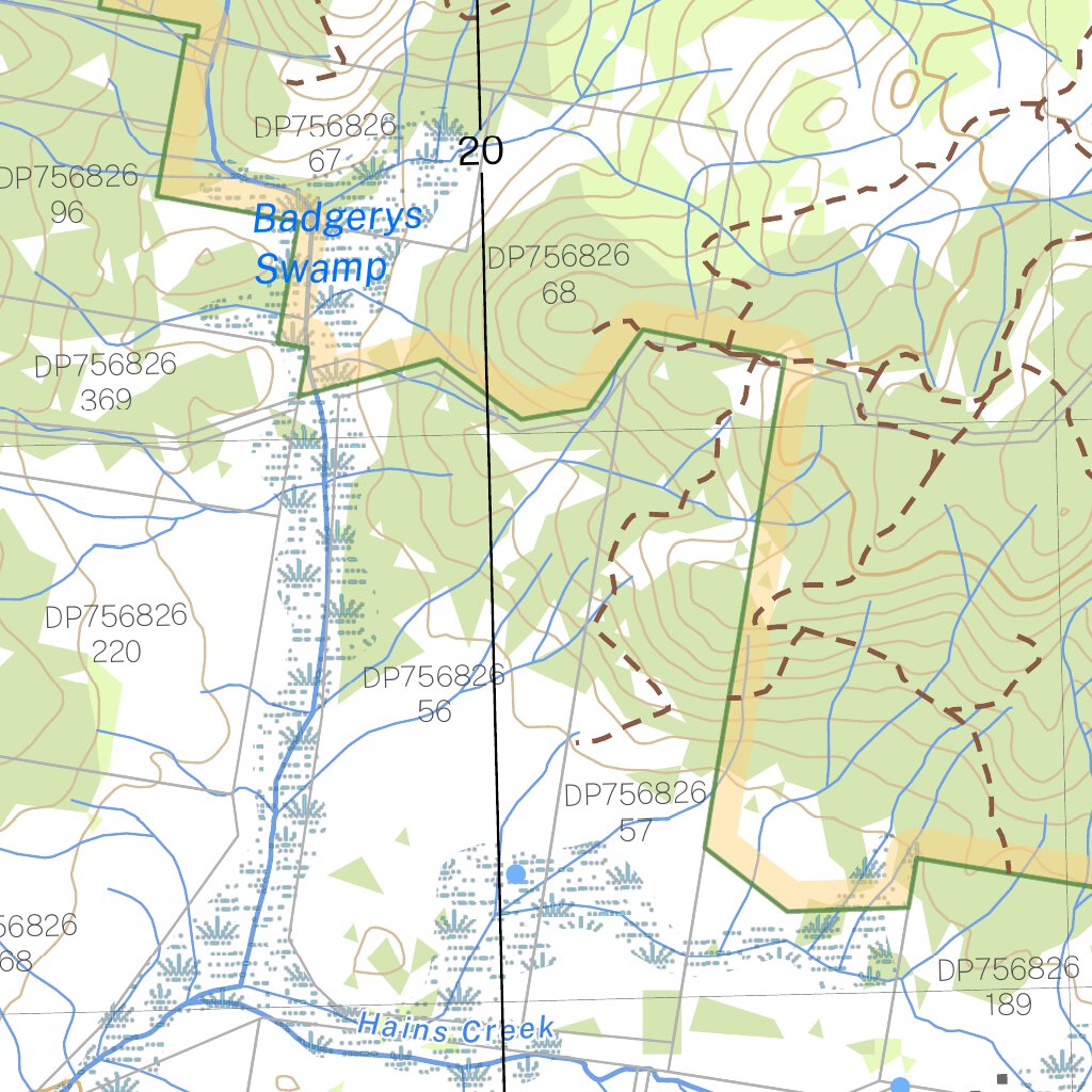 Cathcart 8724-2N Map by NSW Government Spatial Services | Avenza Maps