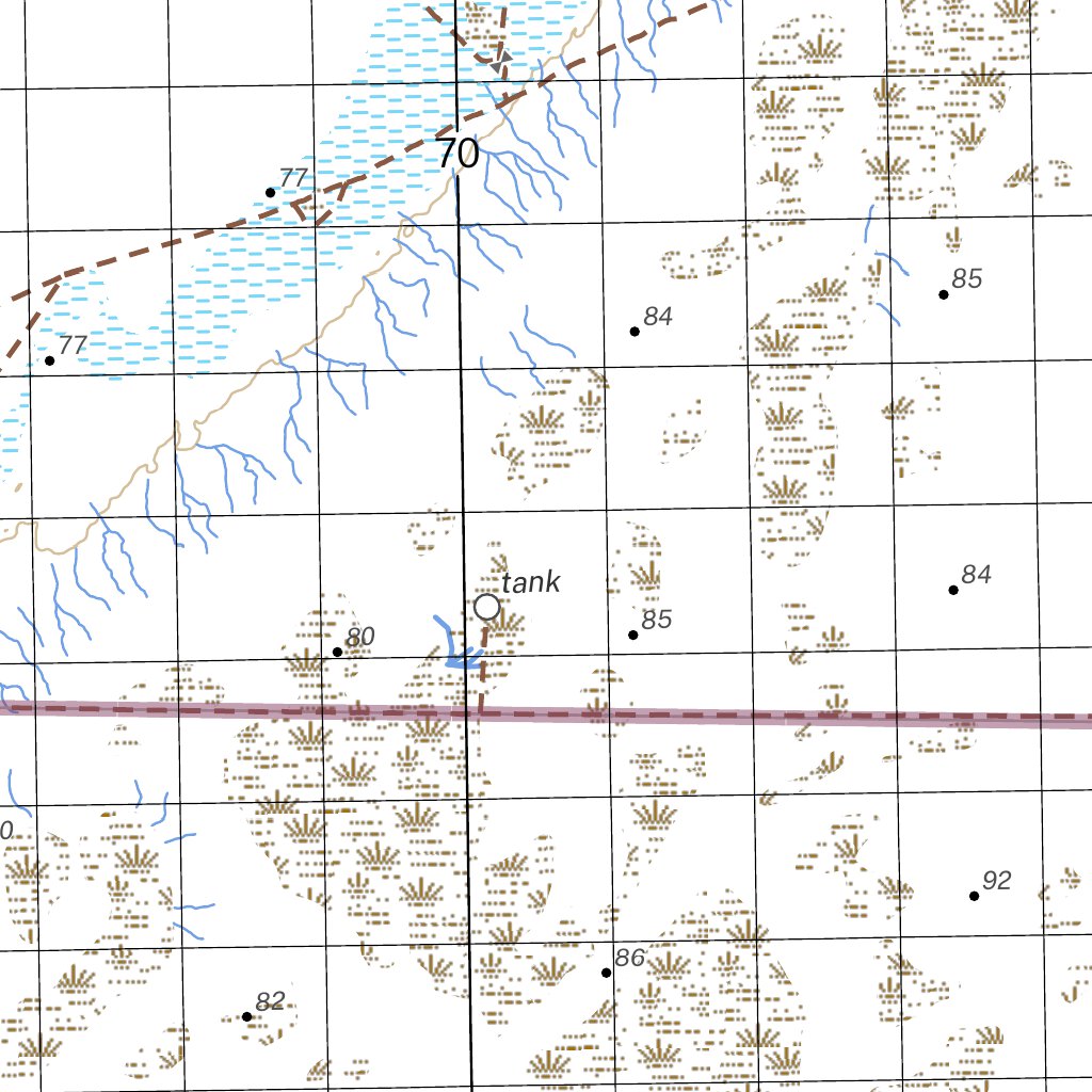 Clifton Bore 7438 Map by NSW Government Spatial Services | Avenza Maps
