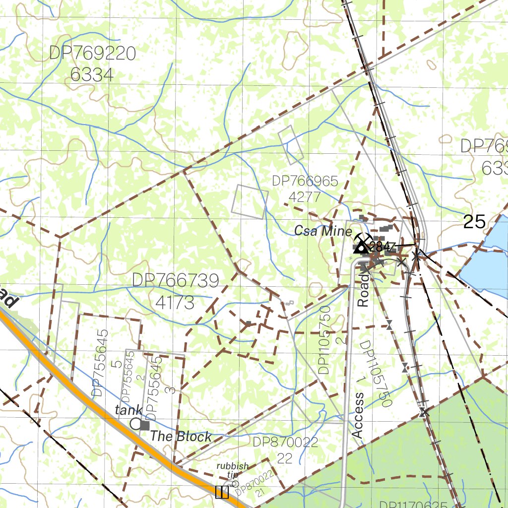 Cobar 8035 Map by NSW Government Spatial Services | Avenza Maps