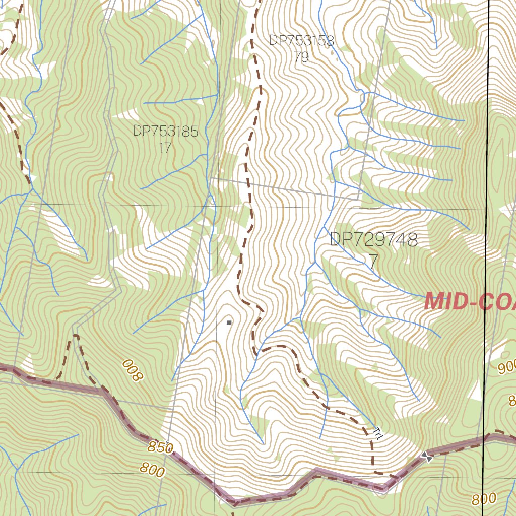Cobark 9234-3S Map by NSW Government Spatial Services | Avenza Maps