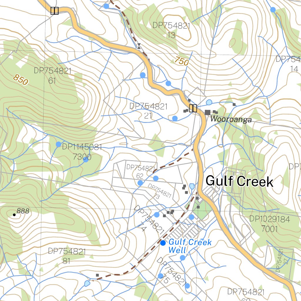 Cobbadah 9037-4S Map by NSW Government Spatial Services | Avenza Maps