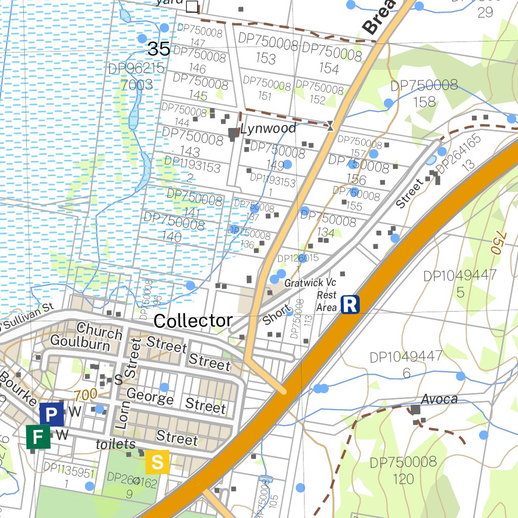 Collector 8728-2S Map by NSW Government Spatial Services | Avenza Maps