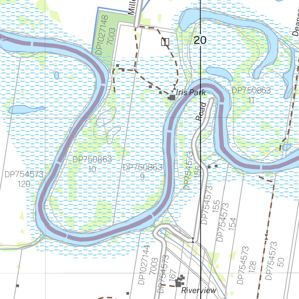 Collingullie 8327-4N Map by NSW Government Spatial Services | Avenza Maps