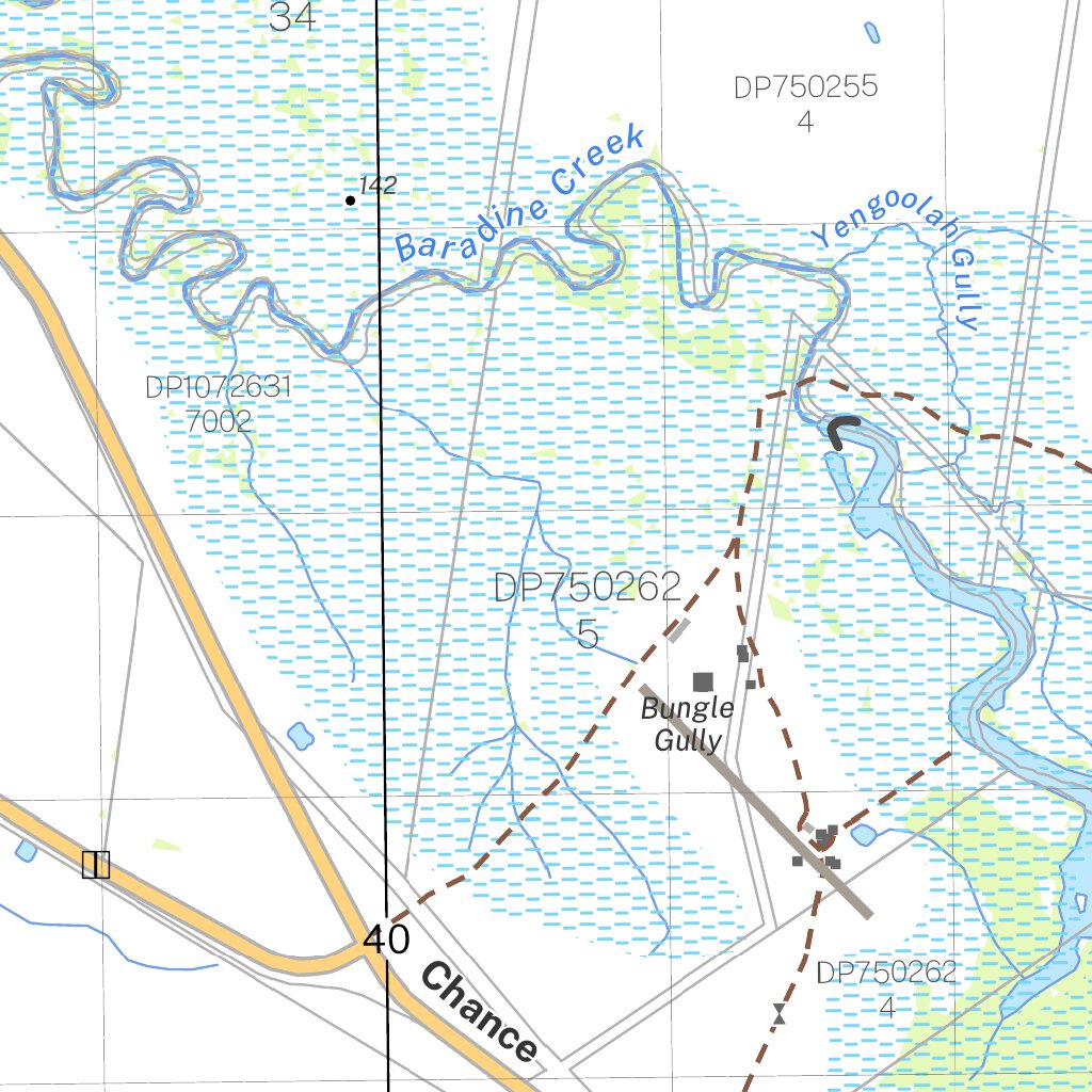 Come By Chance 8537-S Map by NSW Government Spatial Services | Avenza Maps