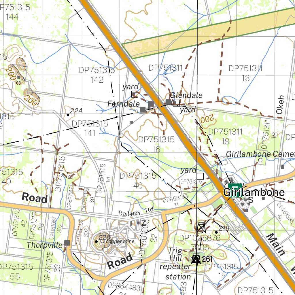 Coolabah 8235 Map by NSW Government Spatial Services | Avenza Maps