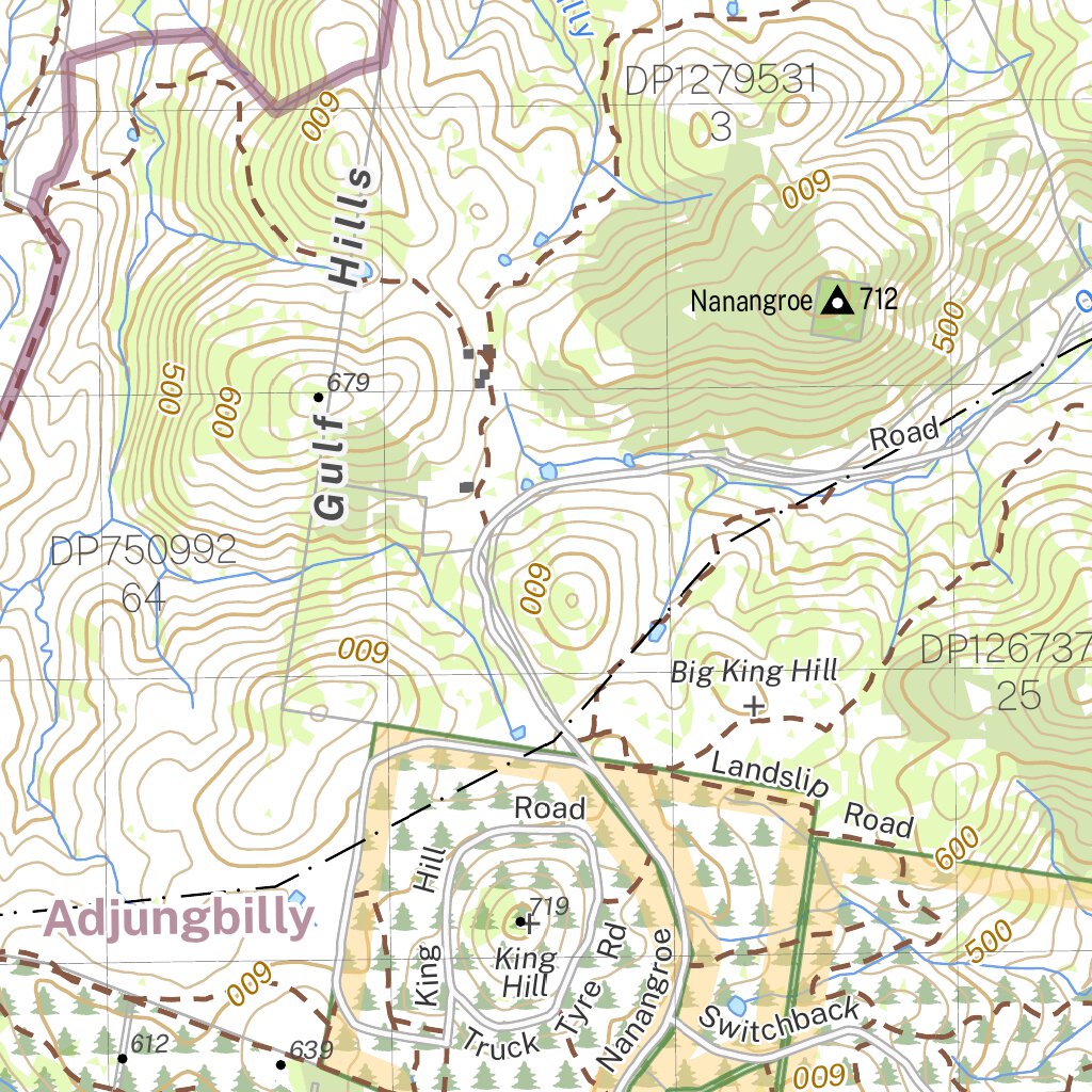 Coolac 8528-S Map by NSW Government Spatial Services | Avenza Maps