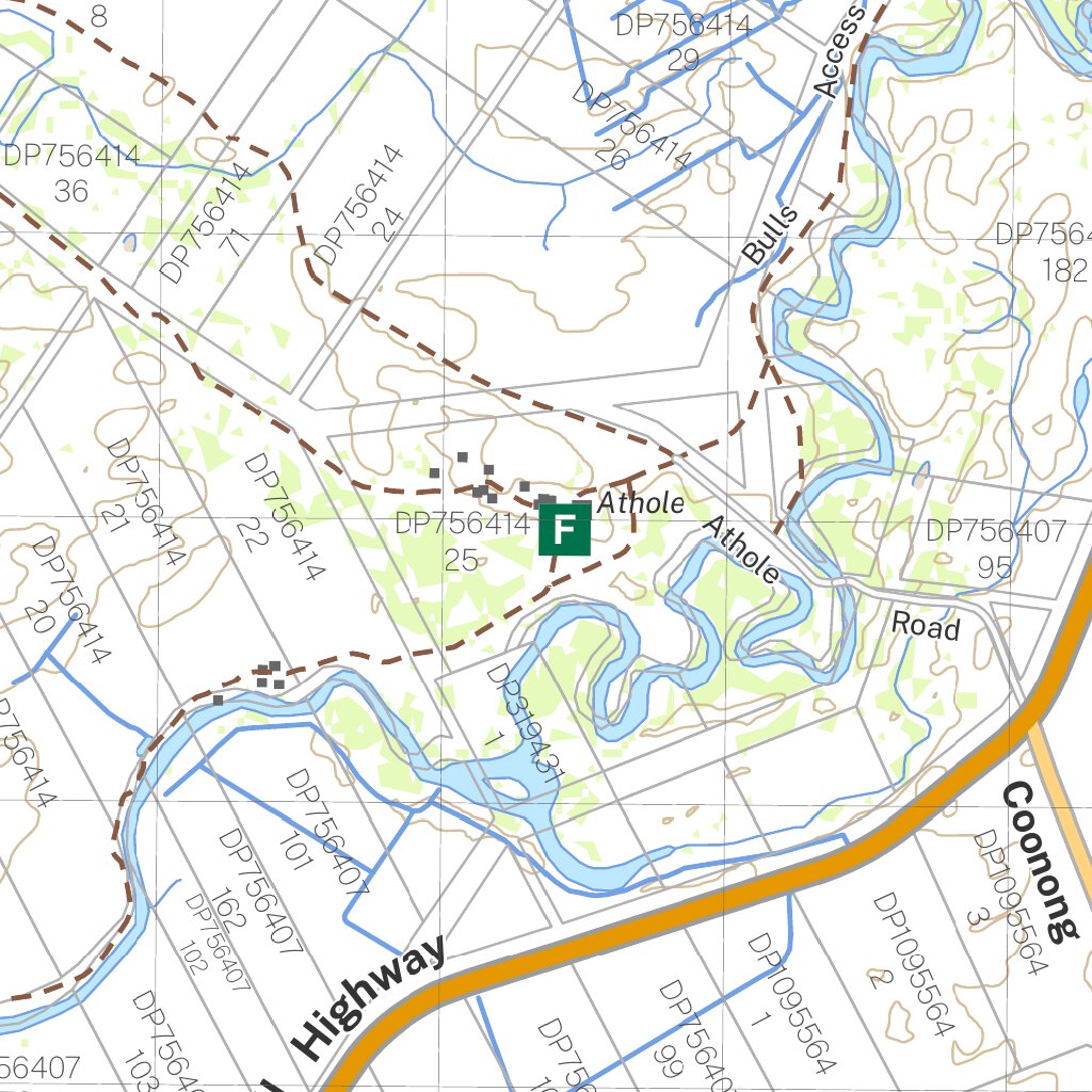 Coonong 8127-N Map by NSW Government Spatial Services | Avenza Maps