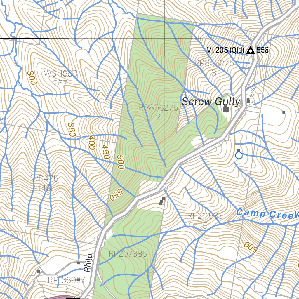 Cougal 9441-2N Map by NSW Government Spatial Services | Avenza Maps