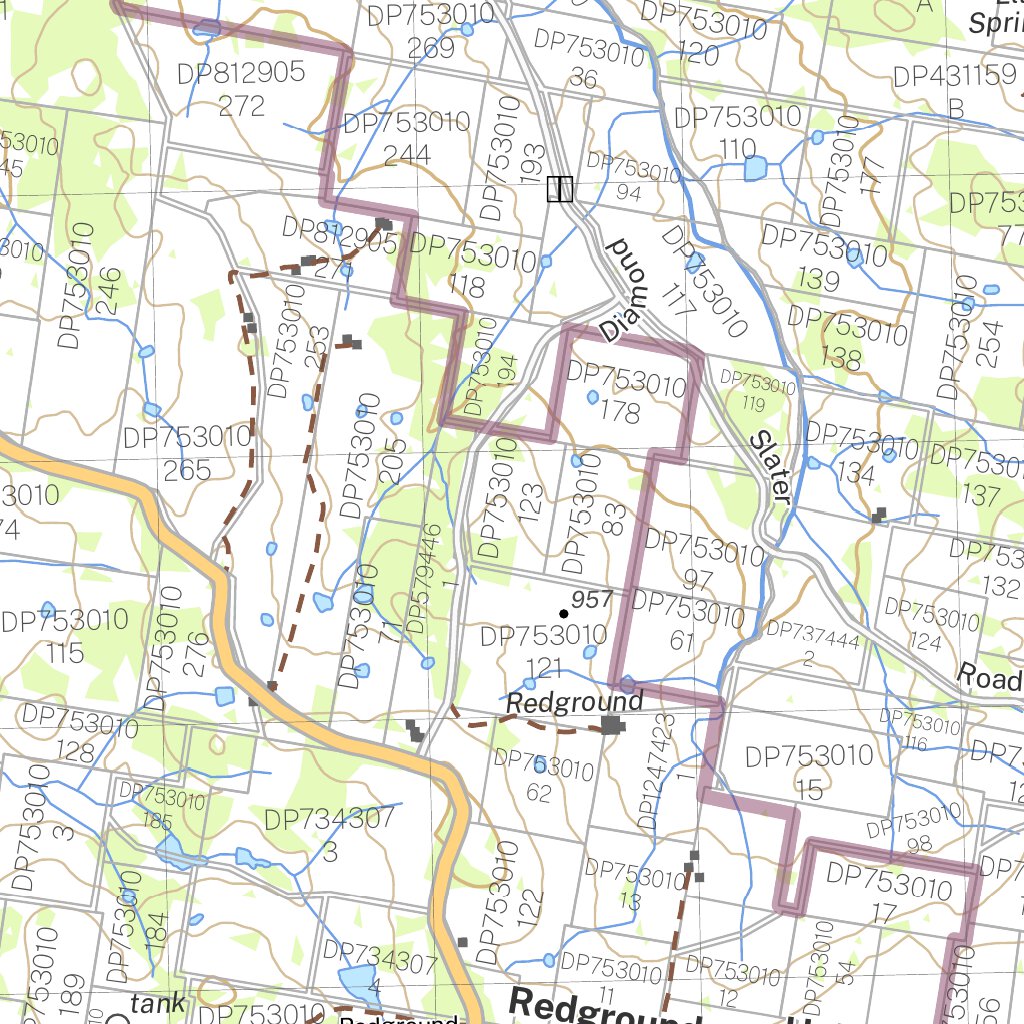 Crookwell 8729-S Map by NSW Government Spatial Services | Avenza Maps