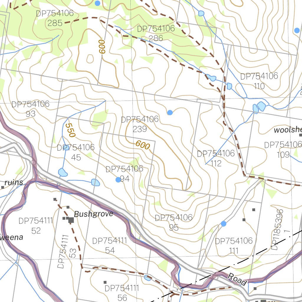 Dalton 8728-4S Map by NSW Government Spatial Services | Avenza Maps
