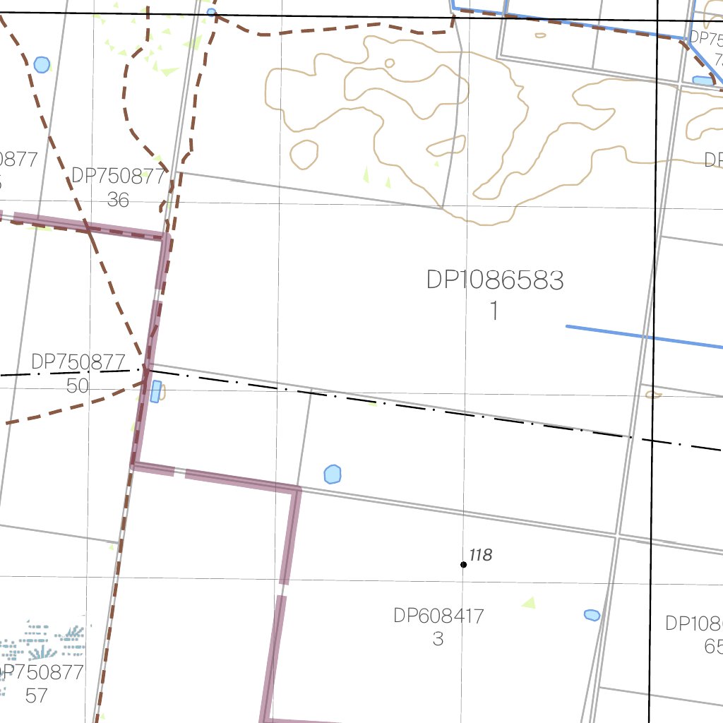 Darlington Point 8028-N Map by NSW Government Spatial Services | Avenza ...