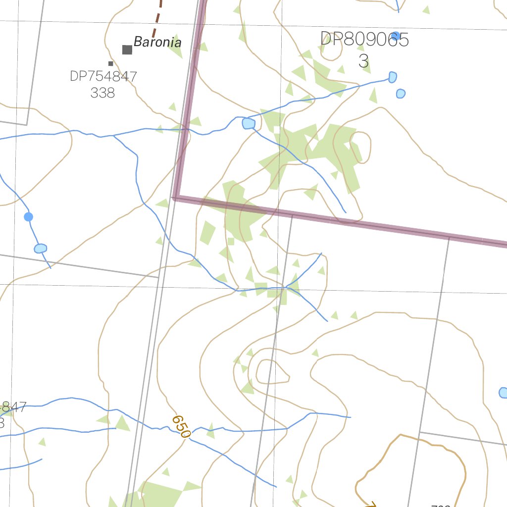 Delungra 9038-1S Map by NSW Government Spatial Services | Avenza Maps