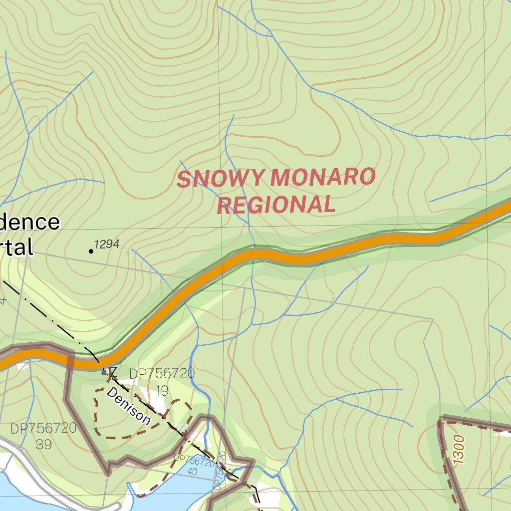 Denison 8626-3S Map by NSW Government Spatial Services | Avenza Maps