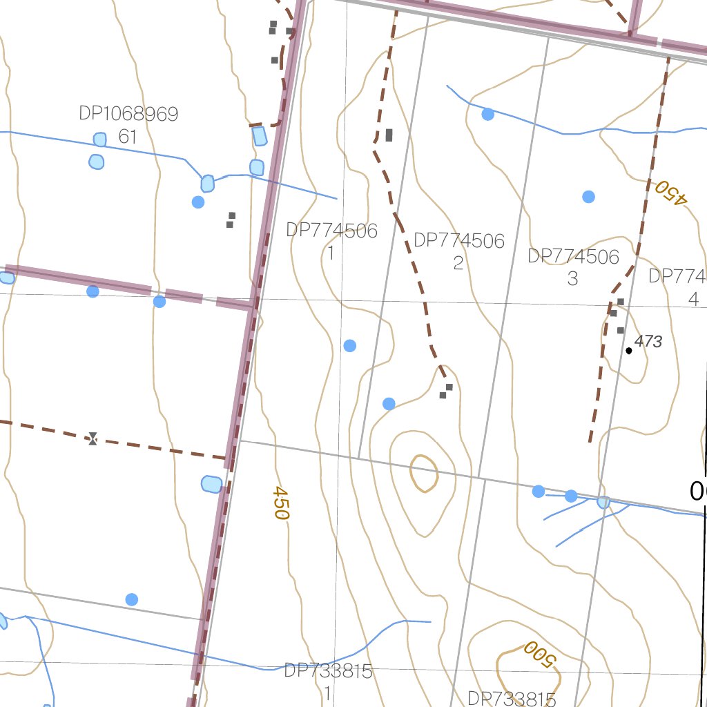 Duri 9035-1S Map by NSW Government Spatial Services | Avenza Maps