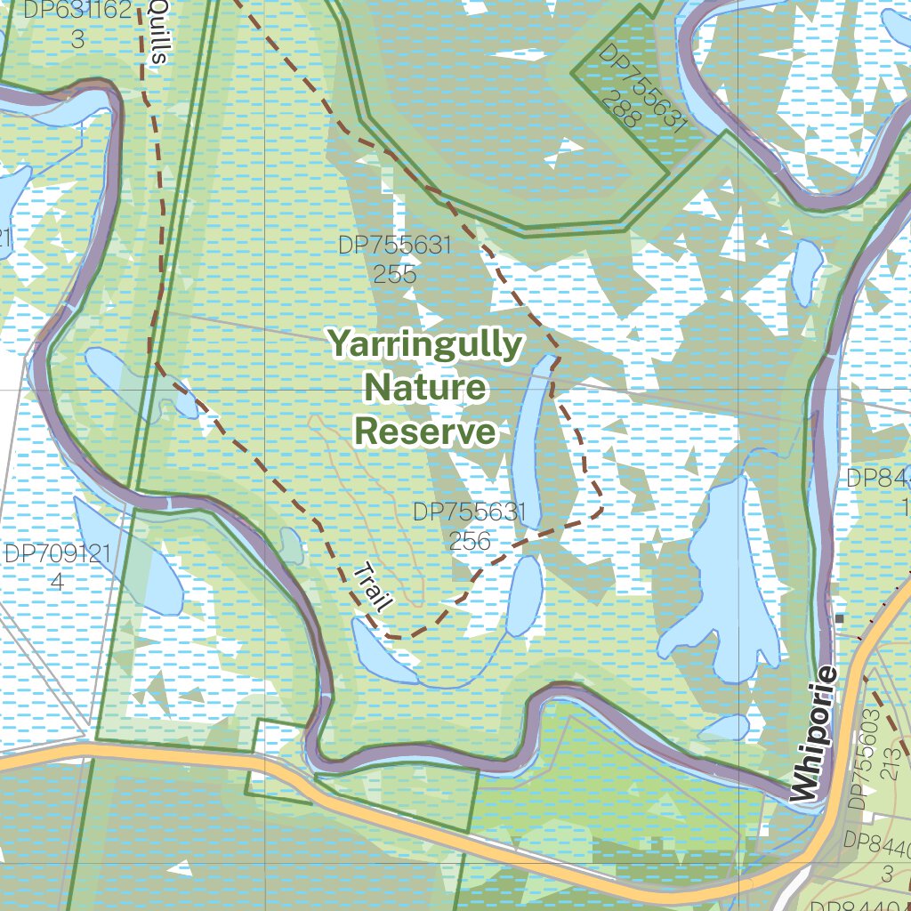 Ellangowan 9539-4N Map by NSW Government Spatial Services | Avenza Maps