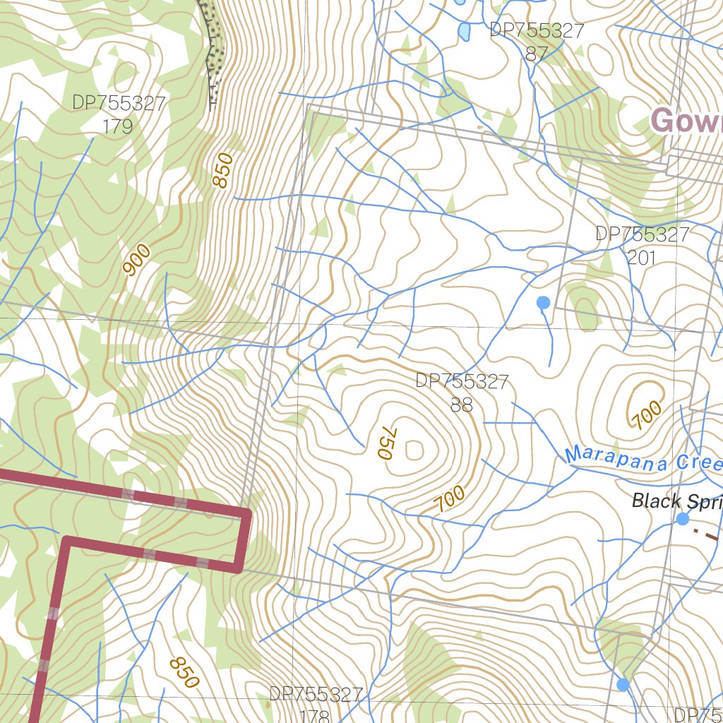 Emblem 9035-2S Map by NSW Government Spatial Services | Avenza Maps
