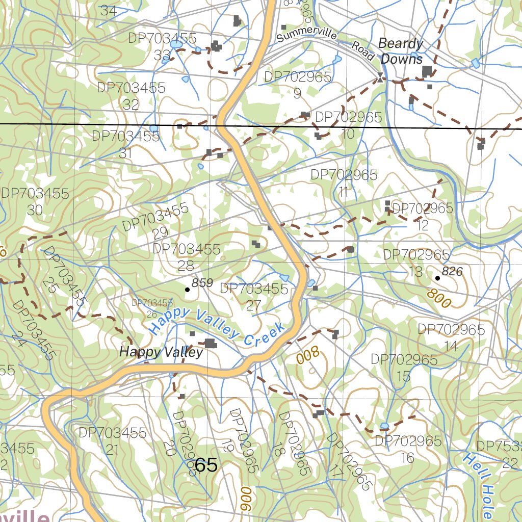 Emmaville 9239-S Map by NSW Government Spatial Services | Avenza Maps
