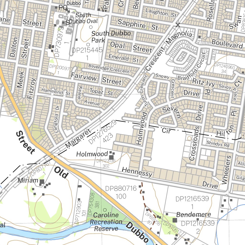 Eulomogo 8633-3N Map by NSW Government Spatial Services | Avenza Maps