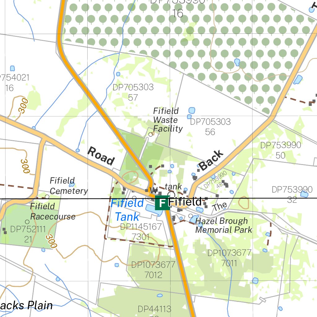 Fifield 8332-S Map by NSW Government Spatial Services | Avenza Maps