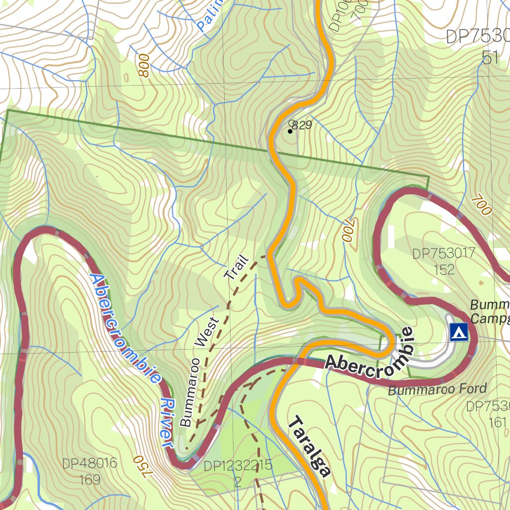 Fullerton 8829-4S Map by NSW Government Spatial Services | Avenza Maps