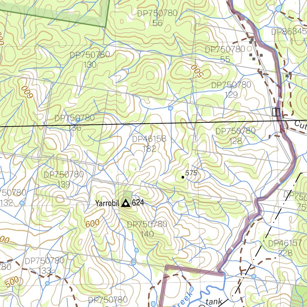 Goolma 8733-S Map by NSW Government Spatial Services | Avenza Maps