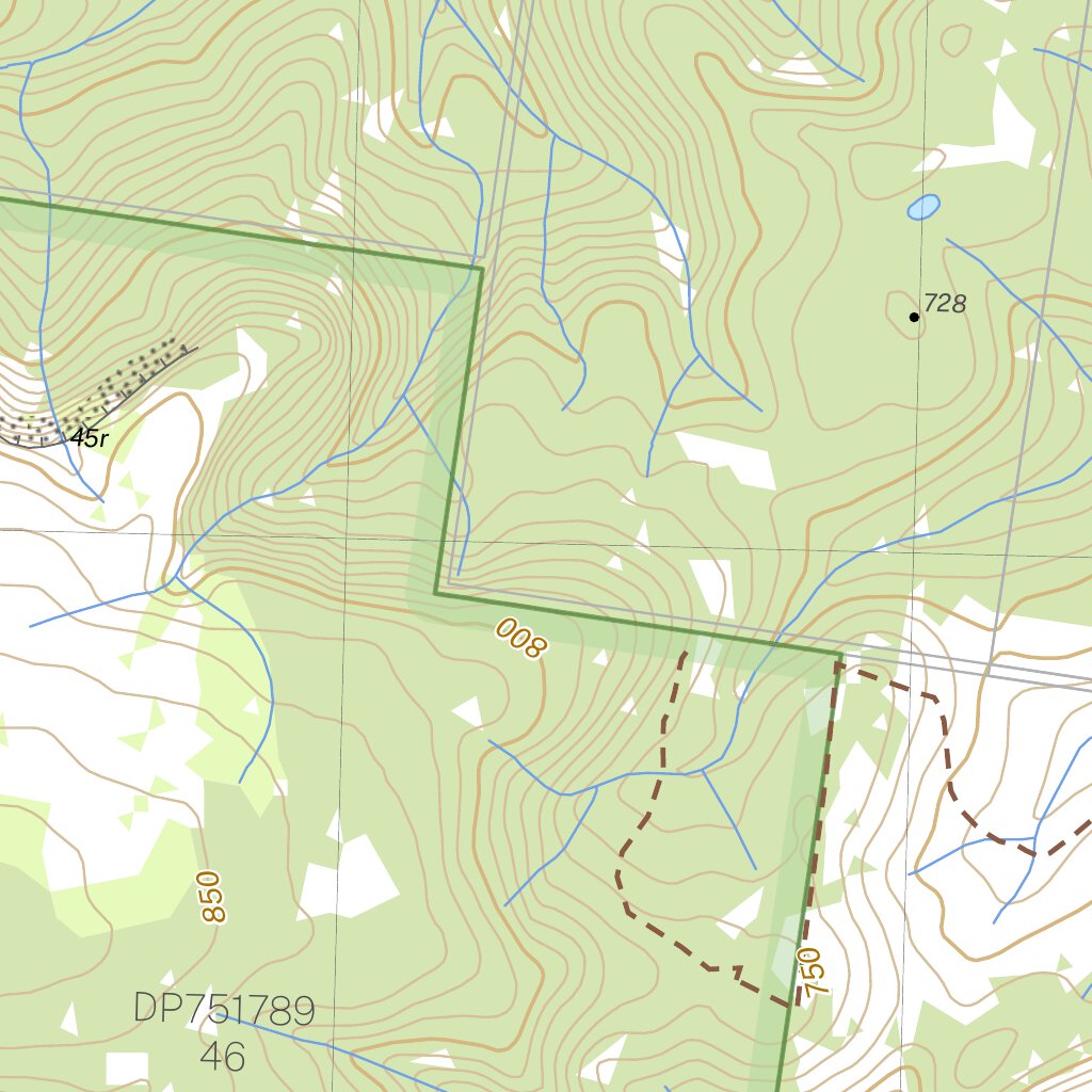 Grattai 8937-4N Map by NSW Government Spatial Services | Avenza Maps