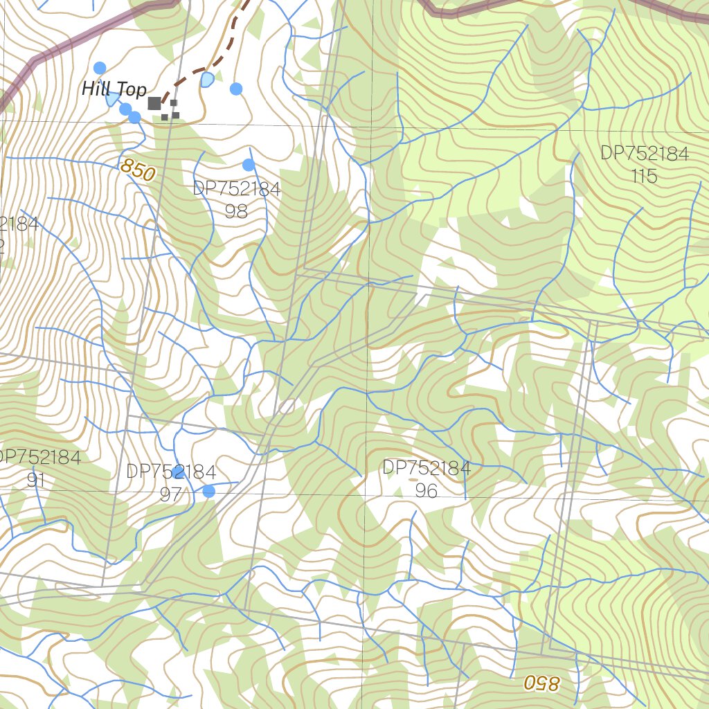 Haning 9136-3N Map by NSW Government Spatial Services | Avenza Maps