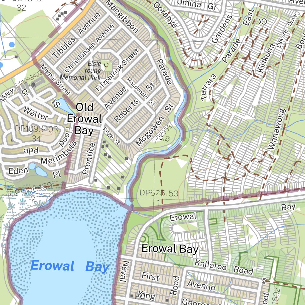 Huskisson 9027-4N Map by NSW Government Spatial Services | Avenza Maps