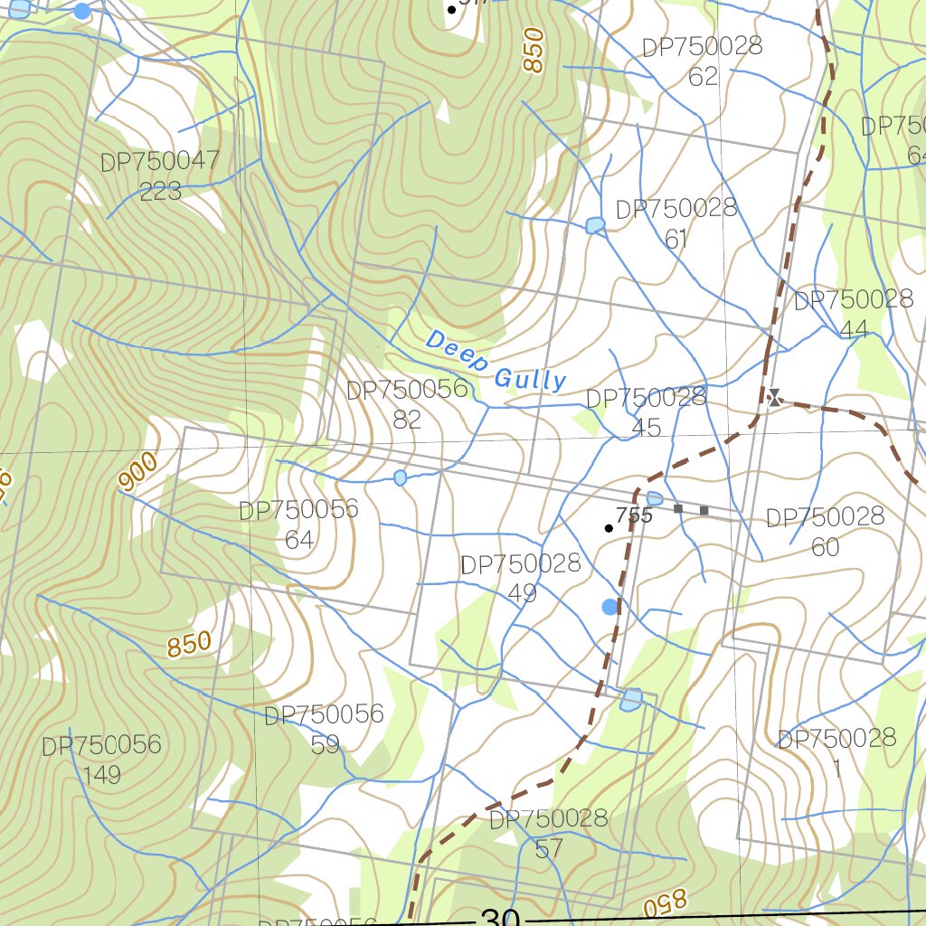 Inveralochy 8828-3S Map by NSW Government Spatial Services | Avenza Maps