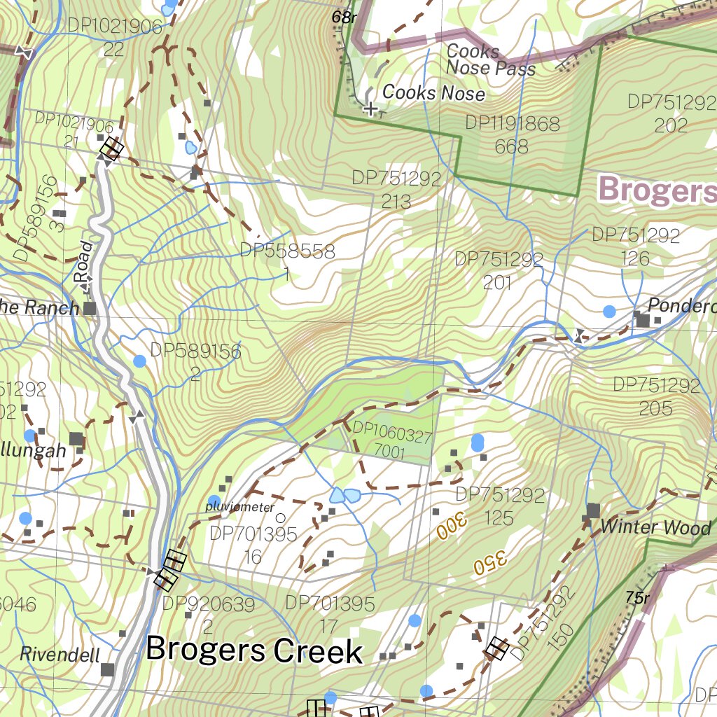 Kangaroo Valley 9028-4S Map by NSW Government Spatial Services | Avenza ...