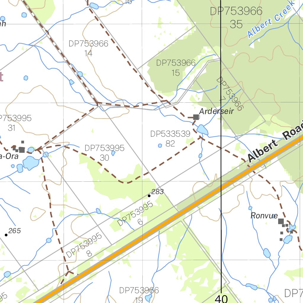 Kerriwah 8333-S Map by NSW Government Spatial Services | Avenza Maps