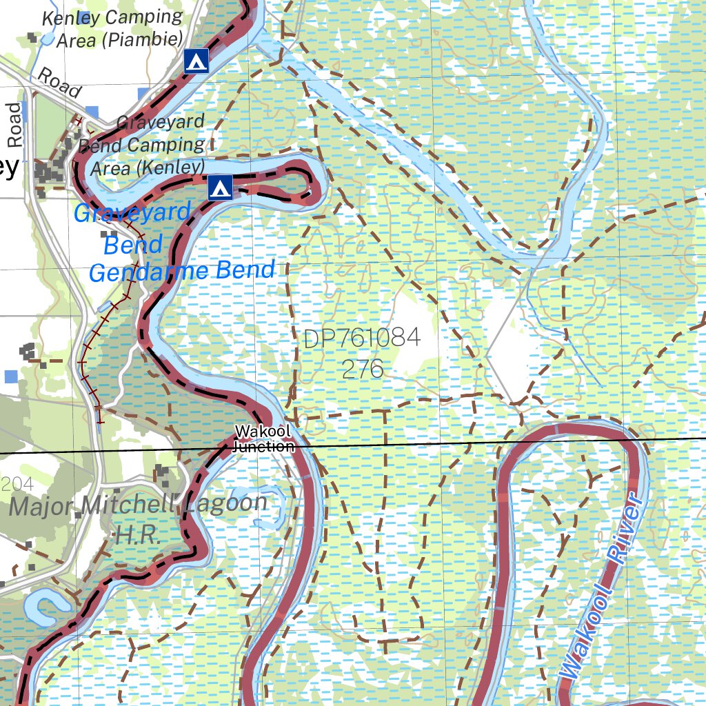 Kyalite 7528-S Map by NSW Government Spatial Services | Avenza Maps