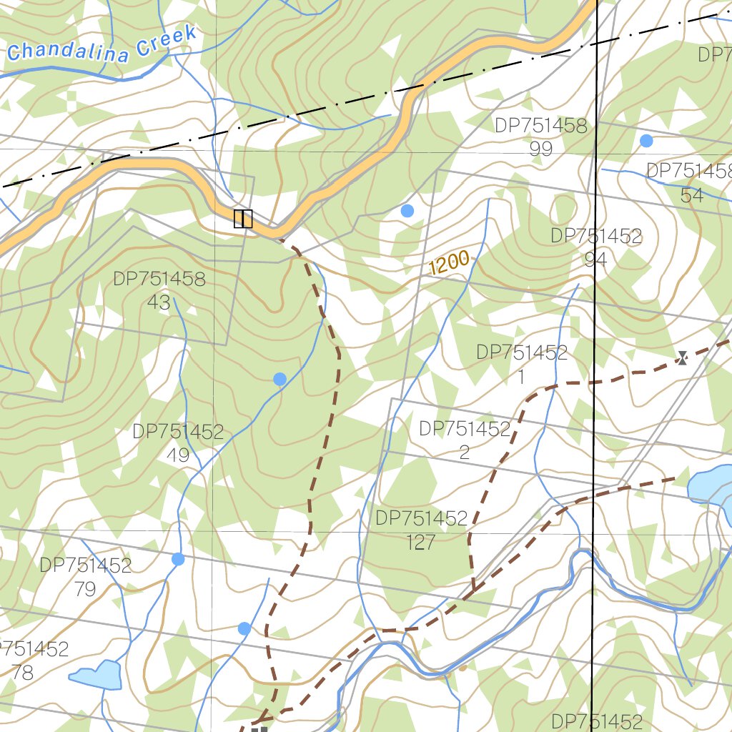 Maiden Creek 9337-3S Map by NSW Government Spatial Services | Avenza Maps