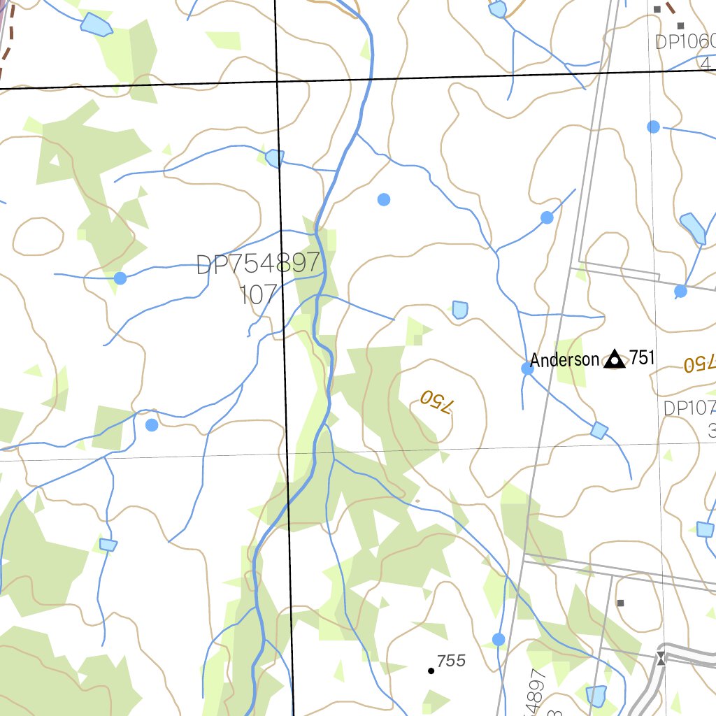 Manar 8827-3N Map by NSW Government Spatial Services | Avenza Maps