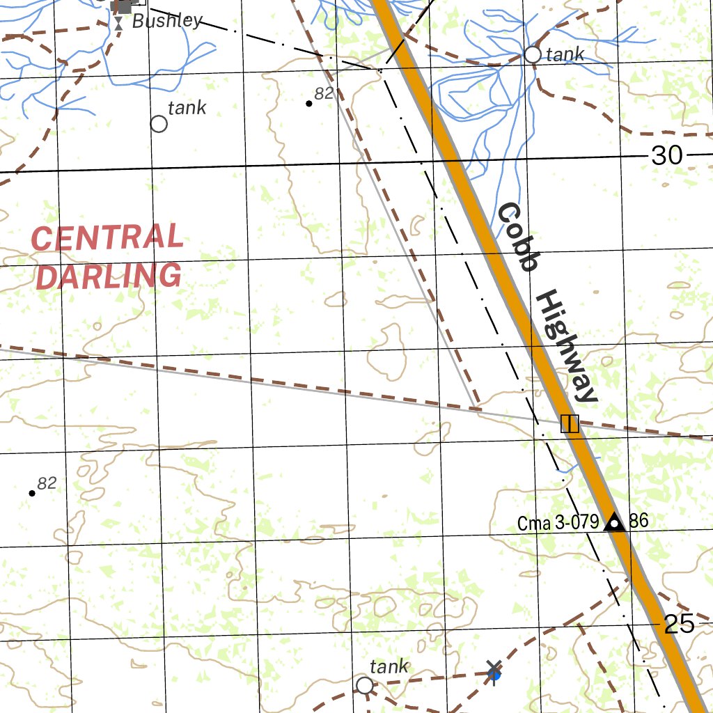 Manara 7633 Map by NSW Government Spatial Services | Avenza Maps